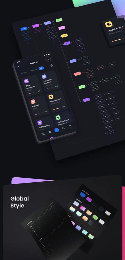 Dark UI Design App Interface Design Mobile App Design Inspiration Ios Ui