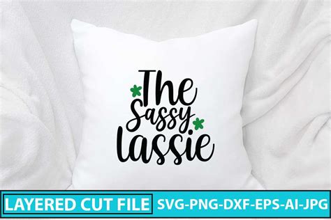 The Sassy Lassie Svg Design Graphic By Designmedia · Creative Fabrica