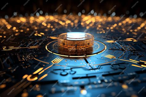 Premium Ai Image Quantum Computing And Cryptography Future Vision