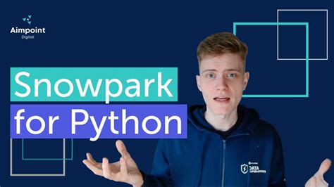 Snowpark For Python Snowflake Tutorial Youtube