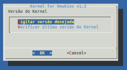 Kernel for Newbies Fácil Assistente de Compilação do Kernel Central Expert