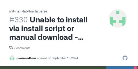 Unable To Install Via Install Script Or Manual Download Wheels Down