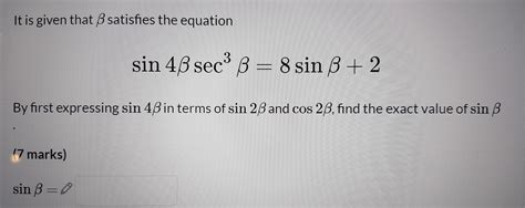 Solve For Beta R ThForm