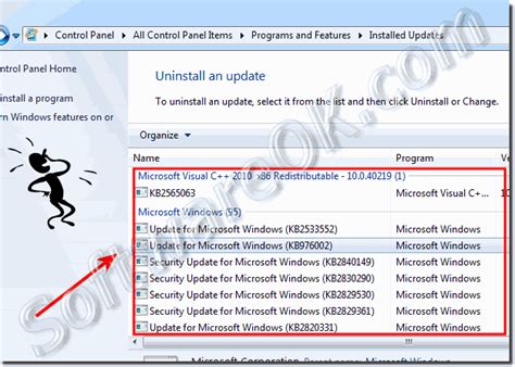 How To See All Installed Windows Updates In Windows 7