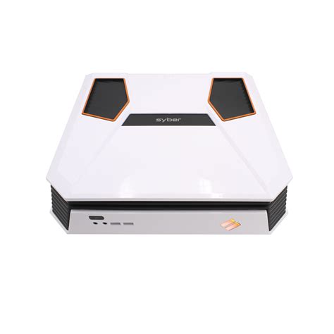 Cyberpowerpc Syber Sccw100 White Mini Itx Gaming Case
