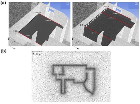 B Displays Computational Cells From A Top View Download Scientific