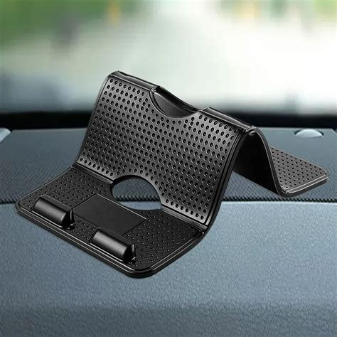 Держатель телефона на приборной панели автомобиля Нескользящая силиконовая подкладка для