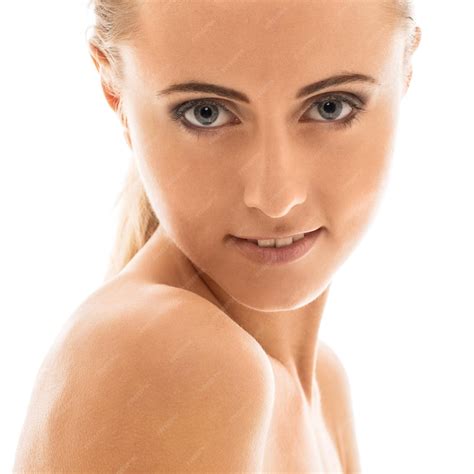Premium Photo Beautiful Girl With Naked Shoulders