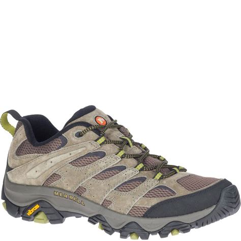 Merrell Men's Moab 3 Hiking Shoes - Walnut/Moss | elliottsboots