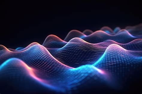 Premium Photo Wavy Texture Overlay Backgrounds