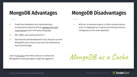 Redis Vs MongoDB Comparing In Memory Databases With Percona Memory