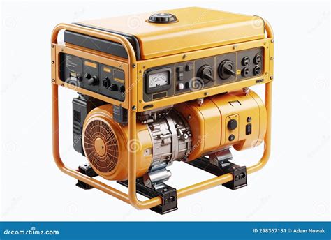 Alternator Electric Generator Vector Icon 298226171