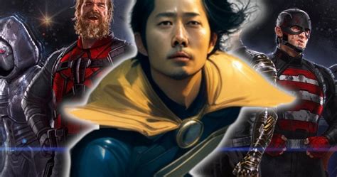 Thunderbolts Steven Yeun Confirmed As The Sentry R Marvel Movie News