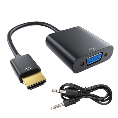 Cablu Monitor Cafuneplus® Adaptor Convertor Semnal Hdmivga