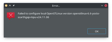 Solved Cubeide Openstlinux Sdk Manager No Sdks Available