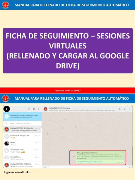 Tutorial Rellenado De Ficha De Seguimiento Pdf Informática Software