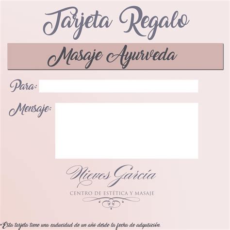 Tarjeta Regalo Masaje Ubicaciondepersonas Cdmx Gob Mx