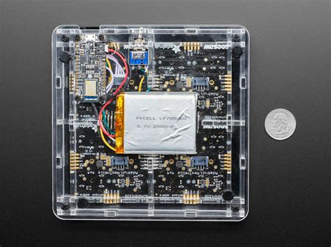 Adafruit 8x8 NeoTrellis Feather M4 Kit Pack ID 1929 Adafruit