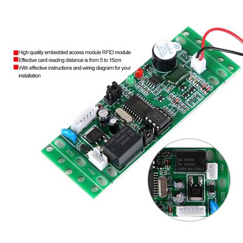 GetUSCart RFID Reader Module V Khz Embedded Control Board Access Control Module