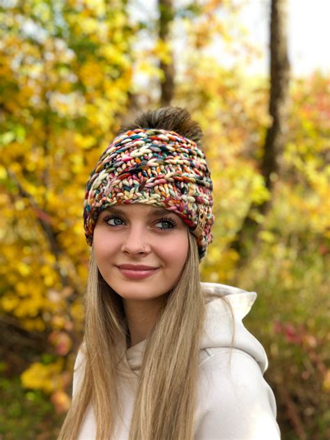 Knit Pattern For Convolution Beanie Knit Hat Pattern Hat Knitting Crochet By Jennifer