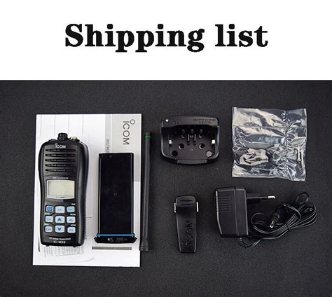 Icom Ic M33 Waterproof Dialogue Floating Ic M34 Two Way High Frequency