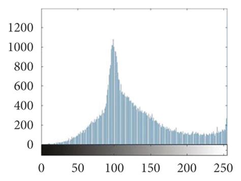 Histograms Of Remote Sensing Image “land 1” Ad Four Bands Of Download Scientific Diagram