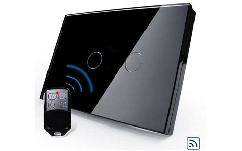Interruptor Touch Screen Com 2 Botões Com Função Remote E Dimmer