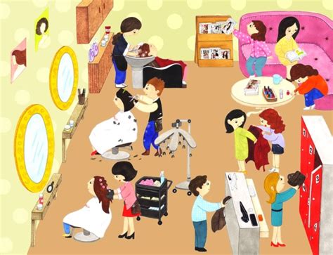 유아교재일러스트 역할놀이판병원일러스트마트일러스트영화관일러스트미용실일러스트교재교구삽화캐릭터 네이버 블로그