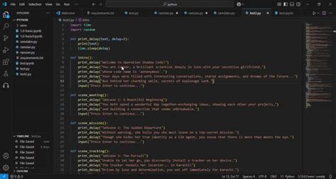 Python Coding Interactivestory Adventuregame Innovation