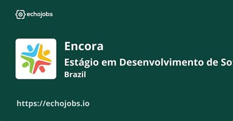 Hiring Estágio Em Desenvolvimento De Software Brazil Java C Javascript Python R