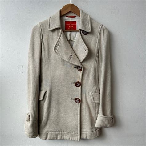 9397 비비안 웨스트우드 라이트 그레이 숏 코트 자켓 헬로마켓