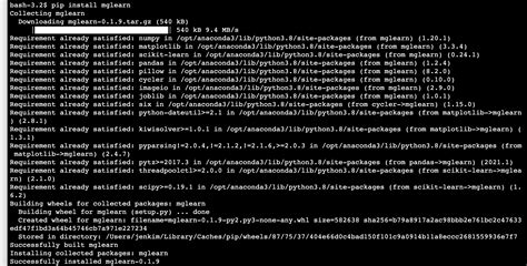 Python 주피터jupyter 패키지 설치 및 관리를 위한 터미널 Terminal에서 Pip 사용법