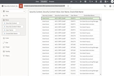 How To Post Data Into Erp From An Oracle Analytics Cloud Workbook