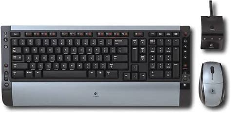 Best Buy Logitech Cordless Desktop S Keyboard And Optical Mouse