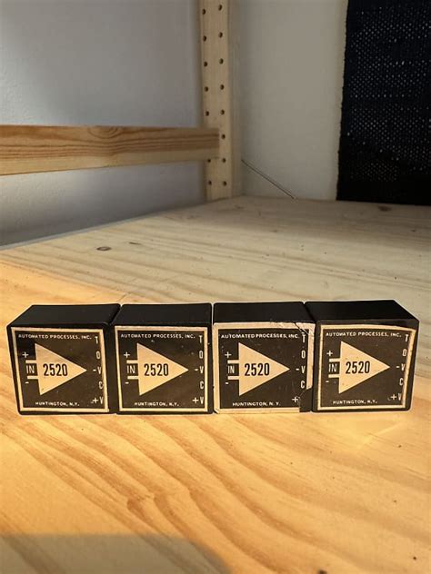 4x Api 2520 Huntington Opamps Reverb