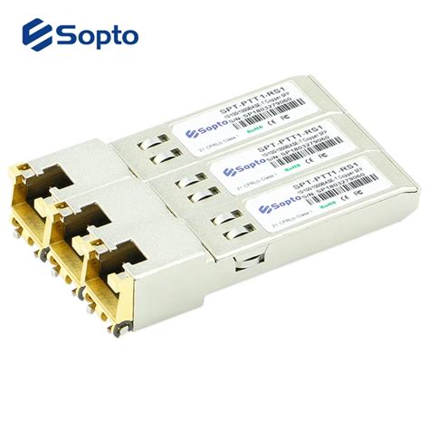 Sopto Gigabit Copper Port Transceiver Sfp Mbps Rj Connector M Sfp Module Buy Huawei