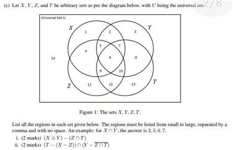 Solved C Let X Y Z And T Be Arbitrary Sets As Per The Chegg