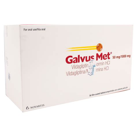 Comprar Galvus Novartis Met 100050 Mg 56 Tabletas Walmart Guatemala
