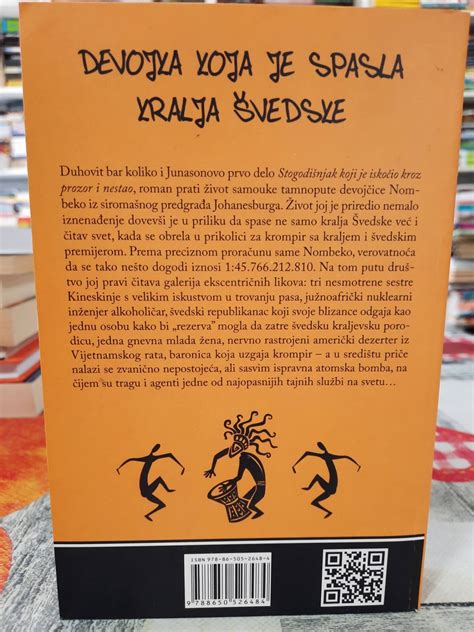 Devojka Koja Je Spasla Kralja švedske Junas Junason Knjižara Demago
