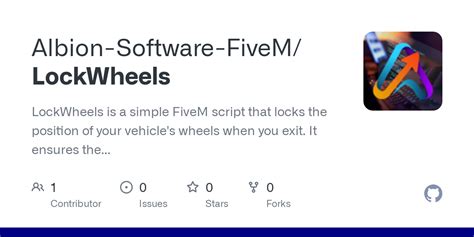 Github Albion Software Fivemlockwheels Lockwheels Is A Simple Fivem