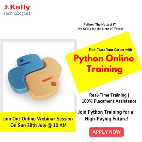Likitha Sree On Linkedin Join Python Training For A High Paying Future Enroll Our Online Webinar
