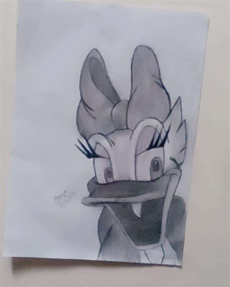 Daisy Duck Sketch Sketches Humanoid Sketch Art