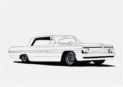 How To Draw A Lowrider In 14 Clear Steps Realistic And Easy Step By