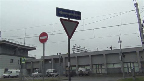 Расположение знаков Въезд Запрещен Youtube