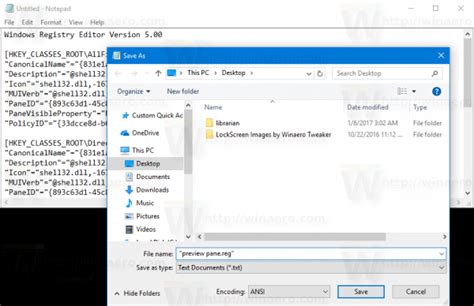 Add Preview Pane Context Menu In Windows 10