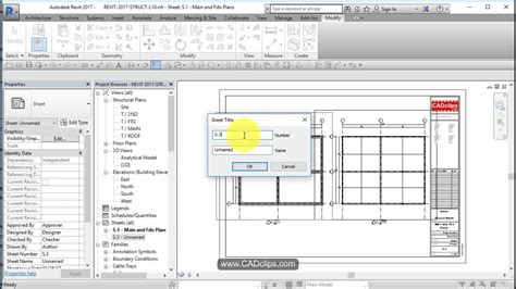Revit Structural Project 11 New Sheet Views For Plans Youtube