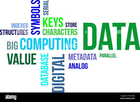 Word Cloud Data Stock Vector Image And Art Alamy