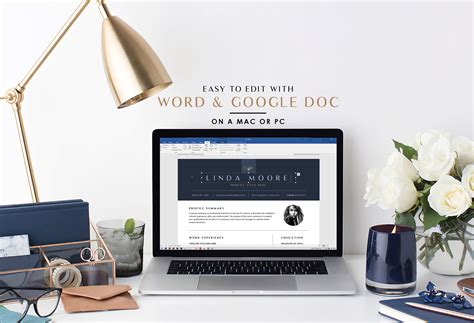 Resume Template Google Docs Modern Resume Template Word Executive Resume Format 2021