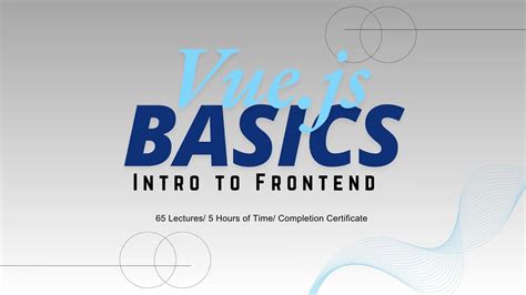 vue js basics intro to frontend goedu