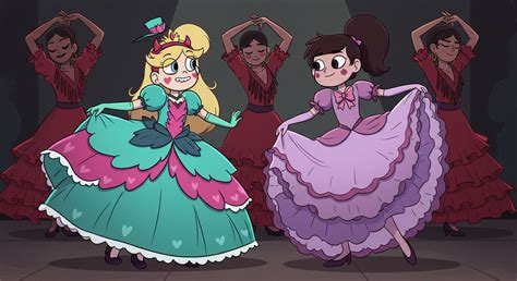 Star Butterfly And Princess Marco Diarz Can Can By Zachlea On Deviantart